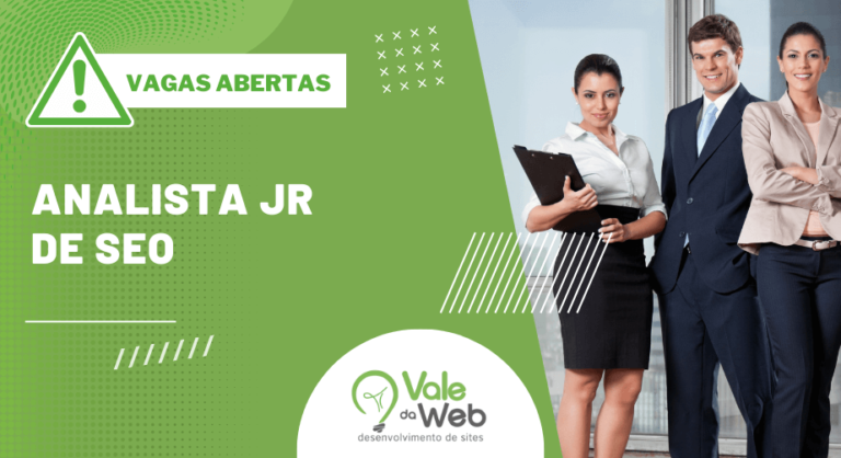 Vaga: Analista Júnior de SEO - Trabalho Remoto